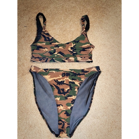 Fashion Nova | Swim | Camo Bathing Suit | Poshmark